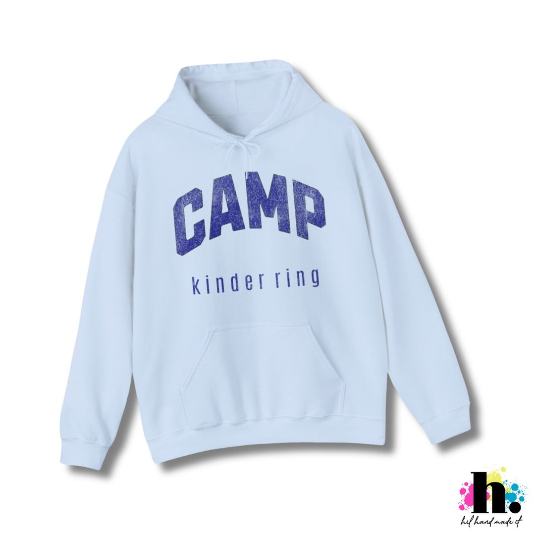 Custom Camp Hoodie, Unisex Gildan Sweatshirt, Sleepaway Camp, Summer ...