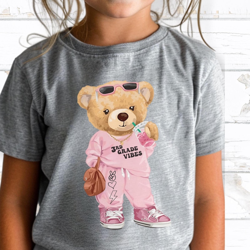 Teddy Bear Shirt Cotton - Etsy