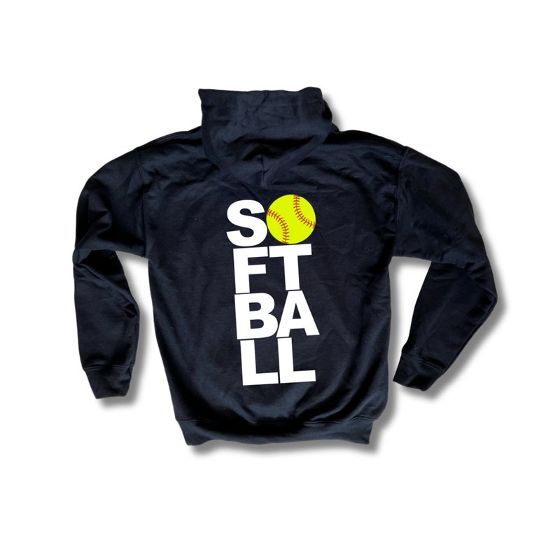 Softball Hoodie - Etsy