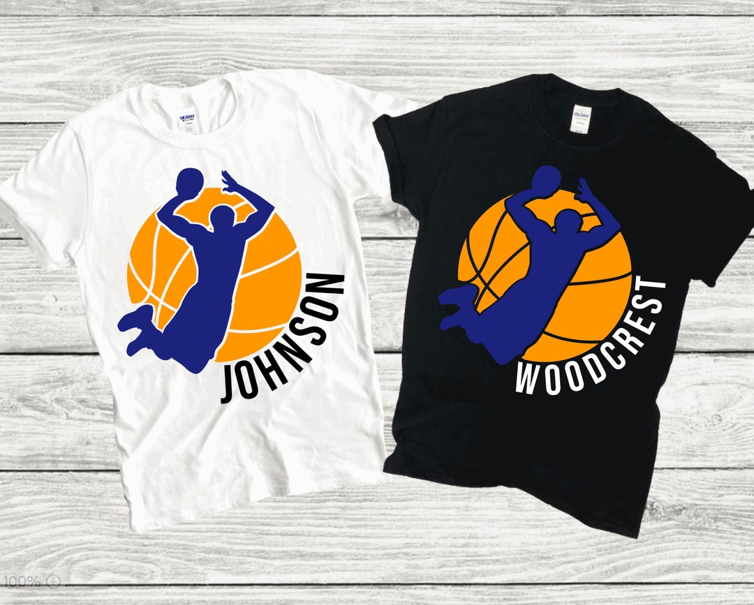 Camp/school Basketball T-shirt for Kids Custom Kids Hoops Shirt ...