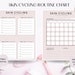 Printable/digital Skin Cycling Routine Checklist, Self-care Template, Skincare Calendar, Skin ...