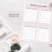 Printable/digital Skin Cycling Routine Checklist, Self-care Template, Skincare Calendar, Skin ...