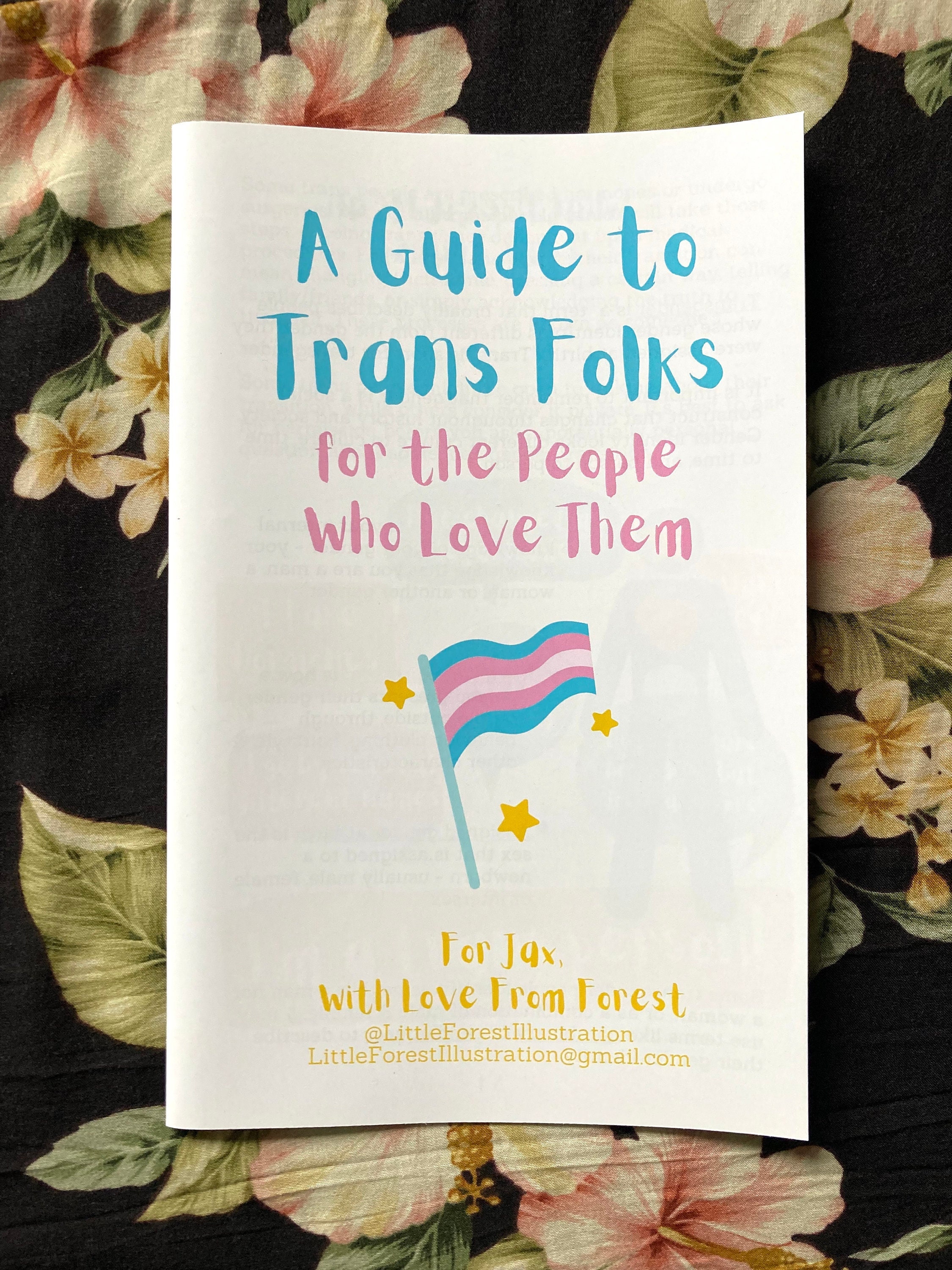 A Guide to Trans Folks for the People Who Love Them Zine - Etsy