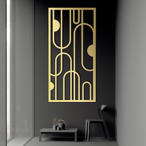 Modern Art Deco Patterns Panel Templates SVG Set #39. 7 Vector Laser ...