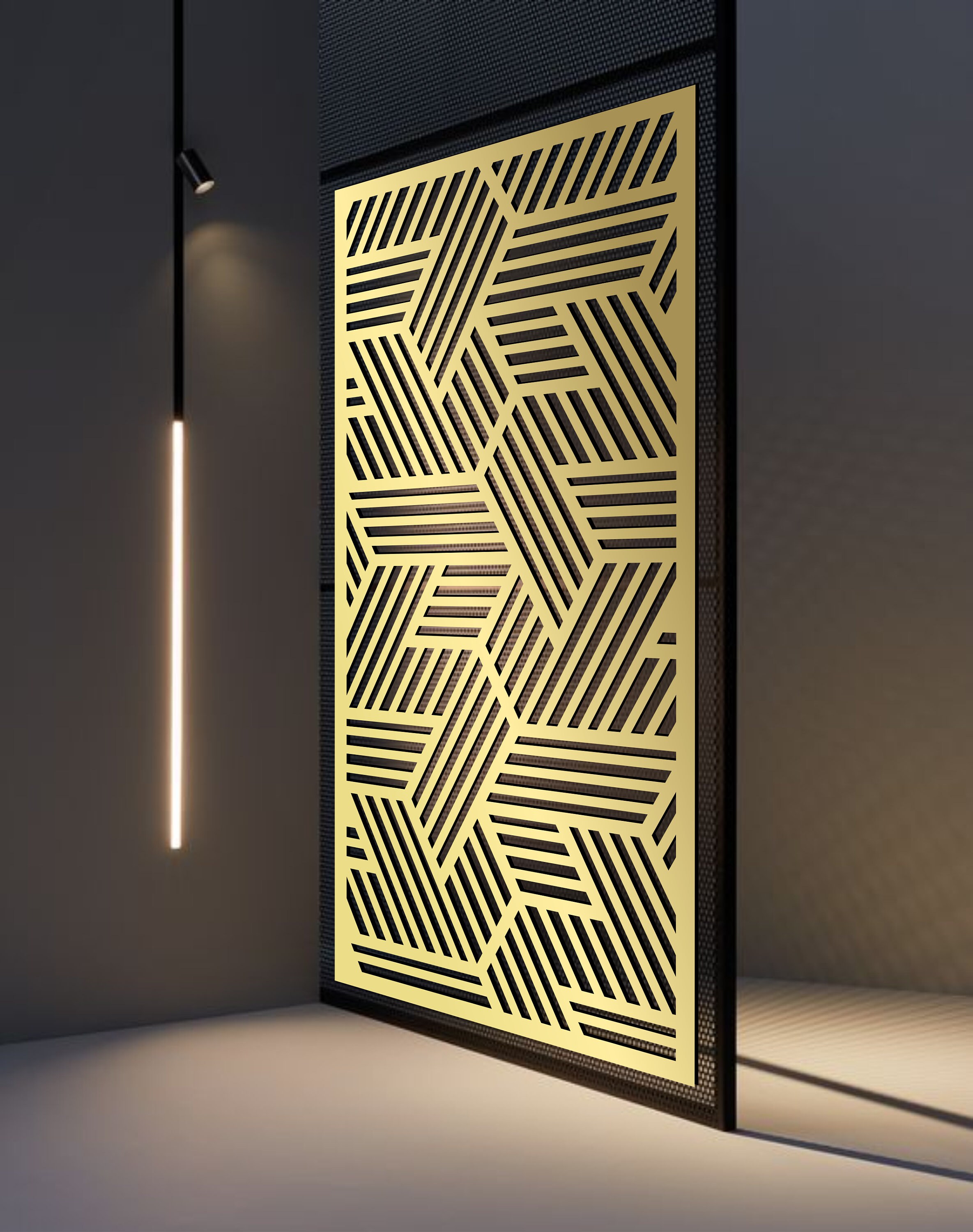 Geometric Patterns Panel Templates SVG Set #44. 7 Vector Files, for ...