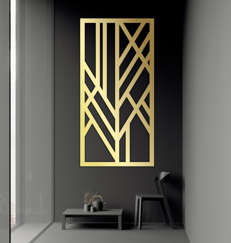 Geometric Futuristic Panel Templates SVG. 7 Vector Files, for Laser Cut ...