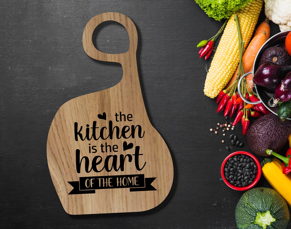 12 Kitchen Svg Bundle Cutting Board Design Svgkitchen Quote - Etsy