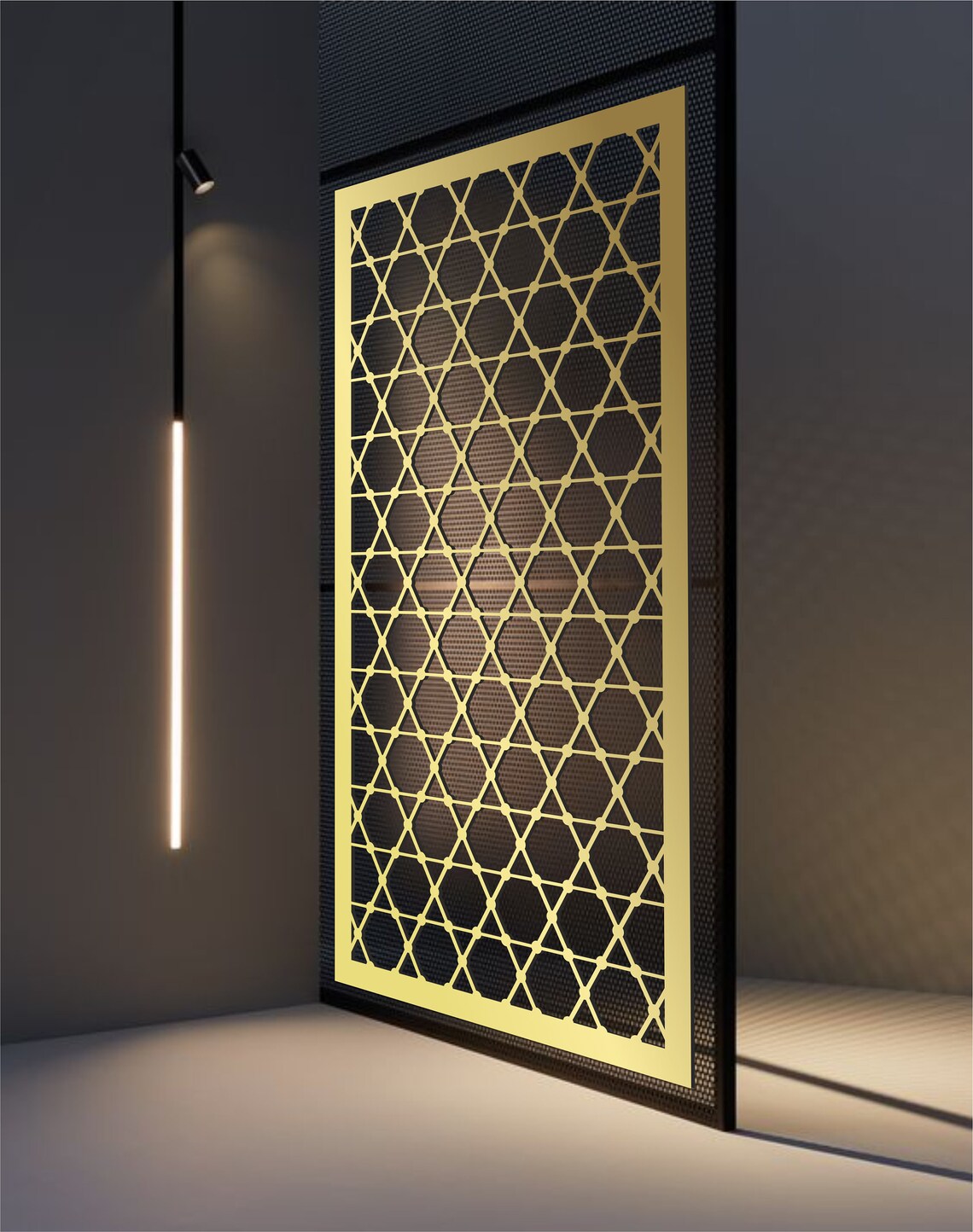 Geometric Patterns Panel Templates SVG Set #23. 7 Vector Files, for ...