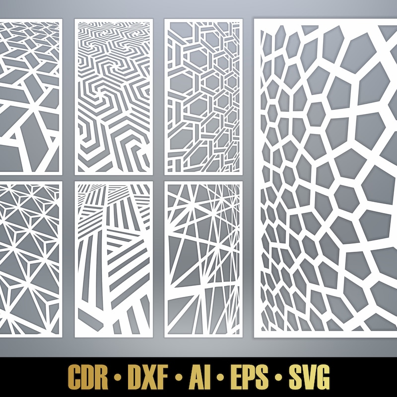 Futuristic Panel Template - Etsy