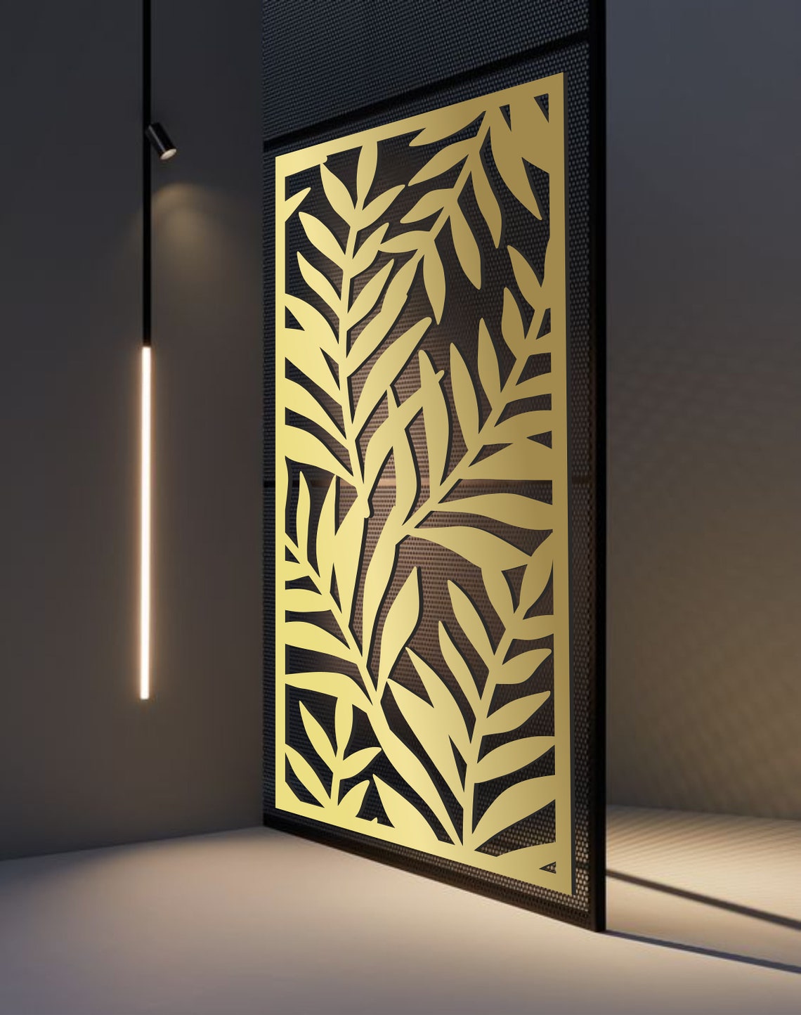 Floral Patterns Panel Templates SVG Set 34. 7 Vector Laser - Etsy