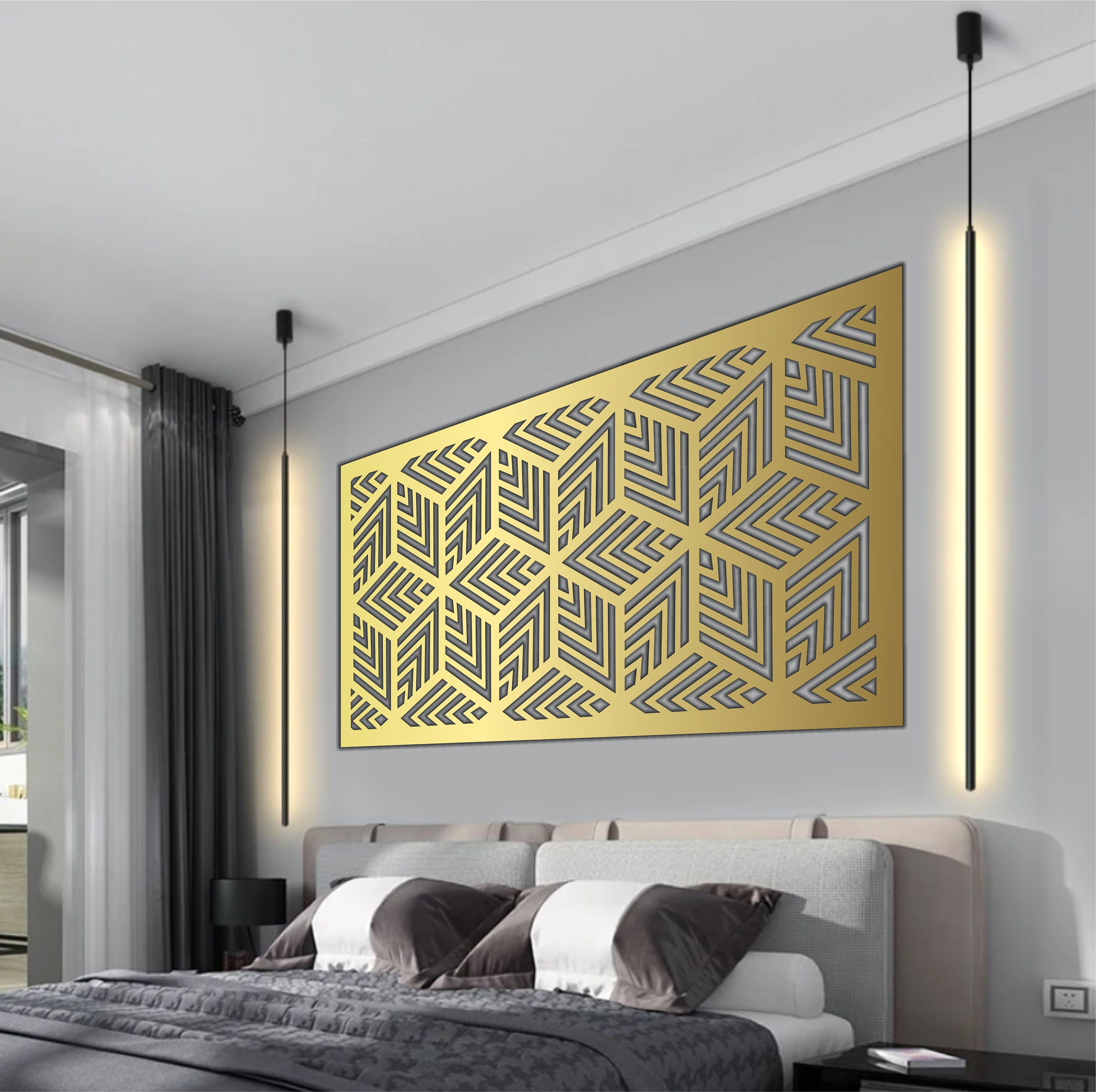 Geometric Patterns Panel Templates SVG Set 2. 7 Vector Files - Etsy UK