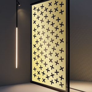 Geometric Patterns Panel Templates SVG Set #45. 7 Vector Files, for ...