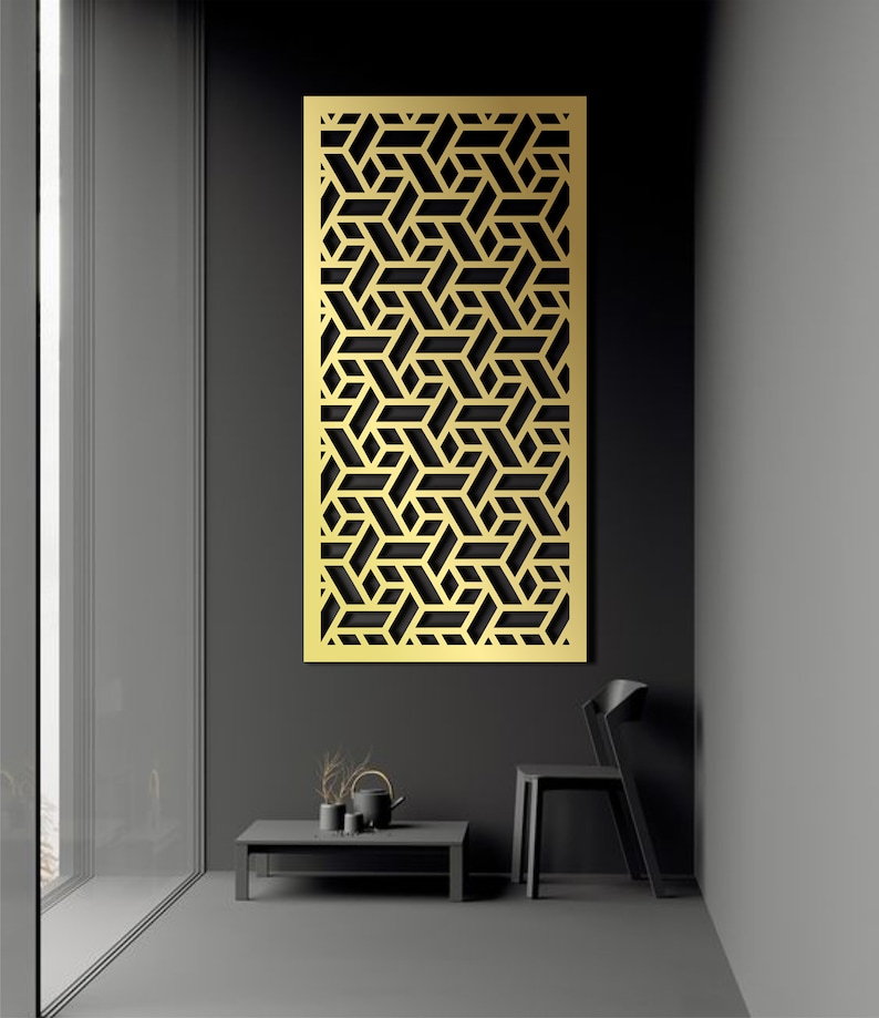 Geometric Patterns Panel Templates SVG Set #2. 7 Vector Files, for ...