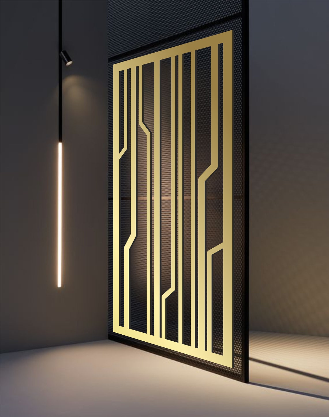 Geometric Futuristic Panel Templates SVG. 7 Vector Files for - Etsy