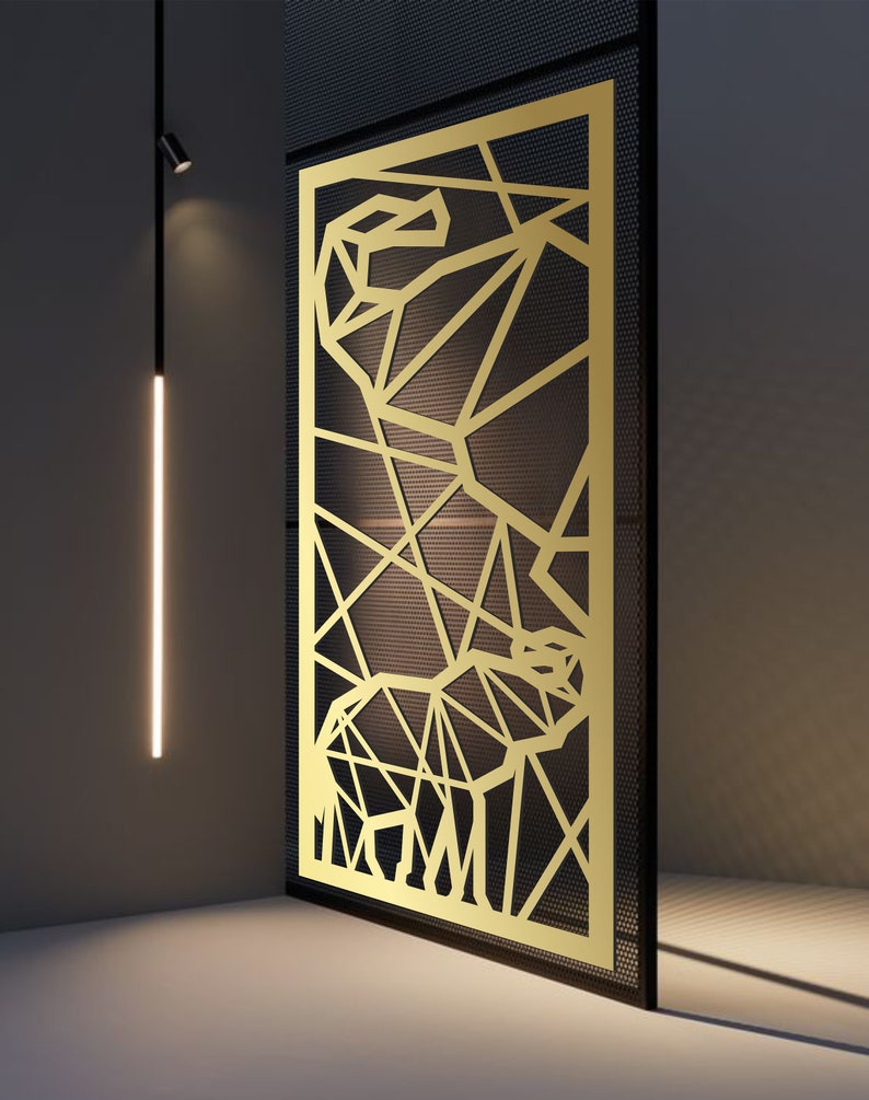 Geometric Low Poly Animals Panel Templates SVG. 7 Vector - Etsy