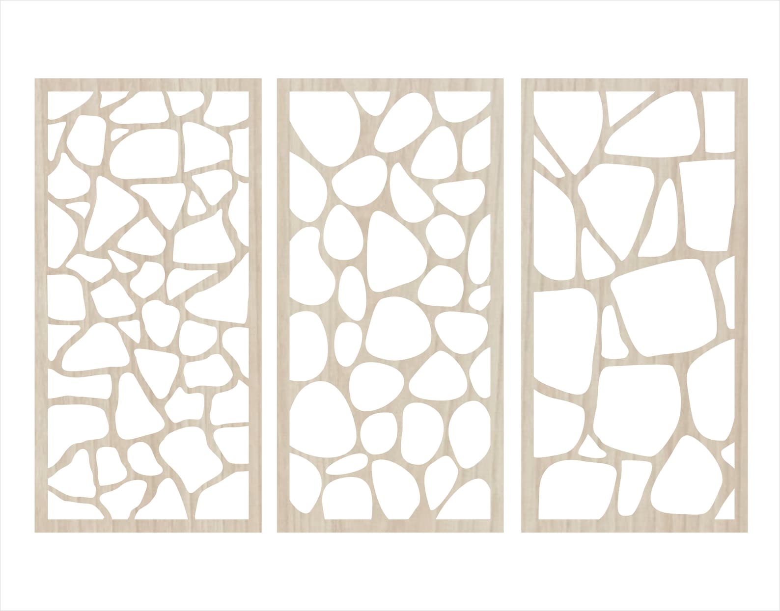 Stone Panel Templates SVG. 9 Glowforge Vector Files. Modern Room ...