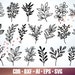Floral Patterns Panel Templates SVG Set 34. 7 Vector Laser Cutting ...