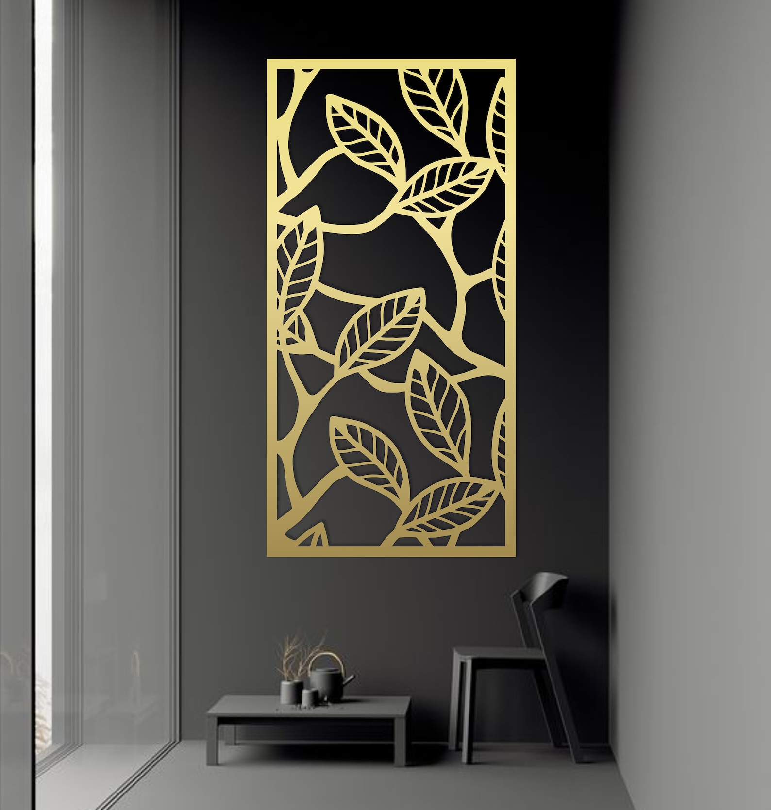 Nature Panel Templates SVG Set #38. Natural Tree Room Dividers. 7 ...