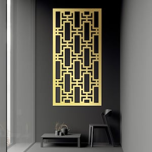 Geometric Patterns Panel Templates SVG Set #17. 7 Vector Files, for ...