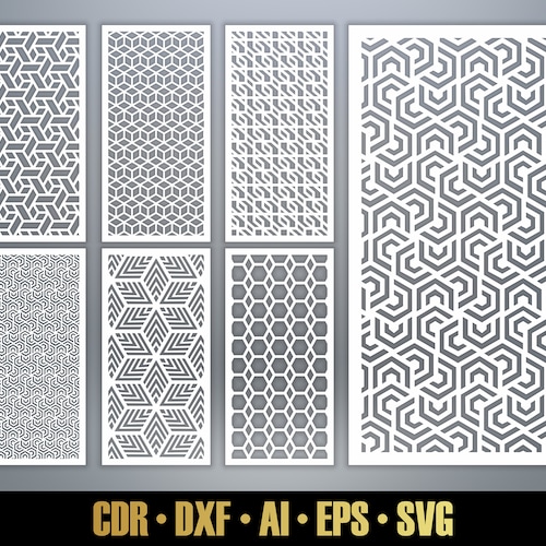 Decorative Panel SVG for Cricut Silhouette Files Laser Cut - Etsy