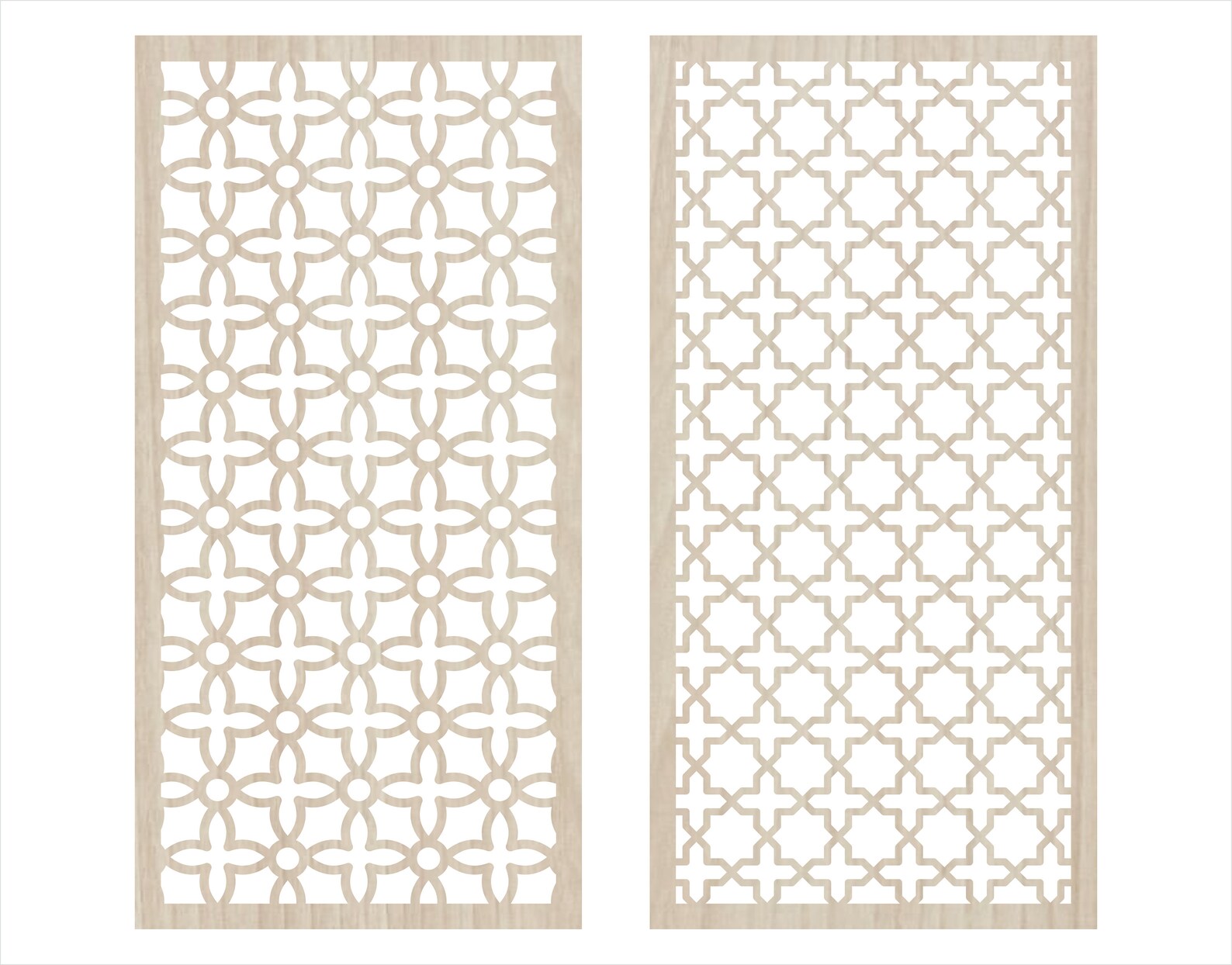 Arabic Panel Templates SVG. Moroccan Style Arabic Room Divider - Etsy