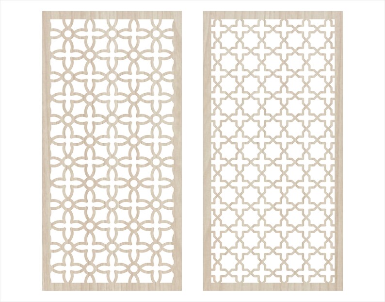 Arabic Panel Templates SVG. Moroccan Style Arabic Room Divider - Etsy