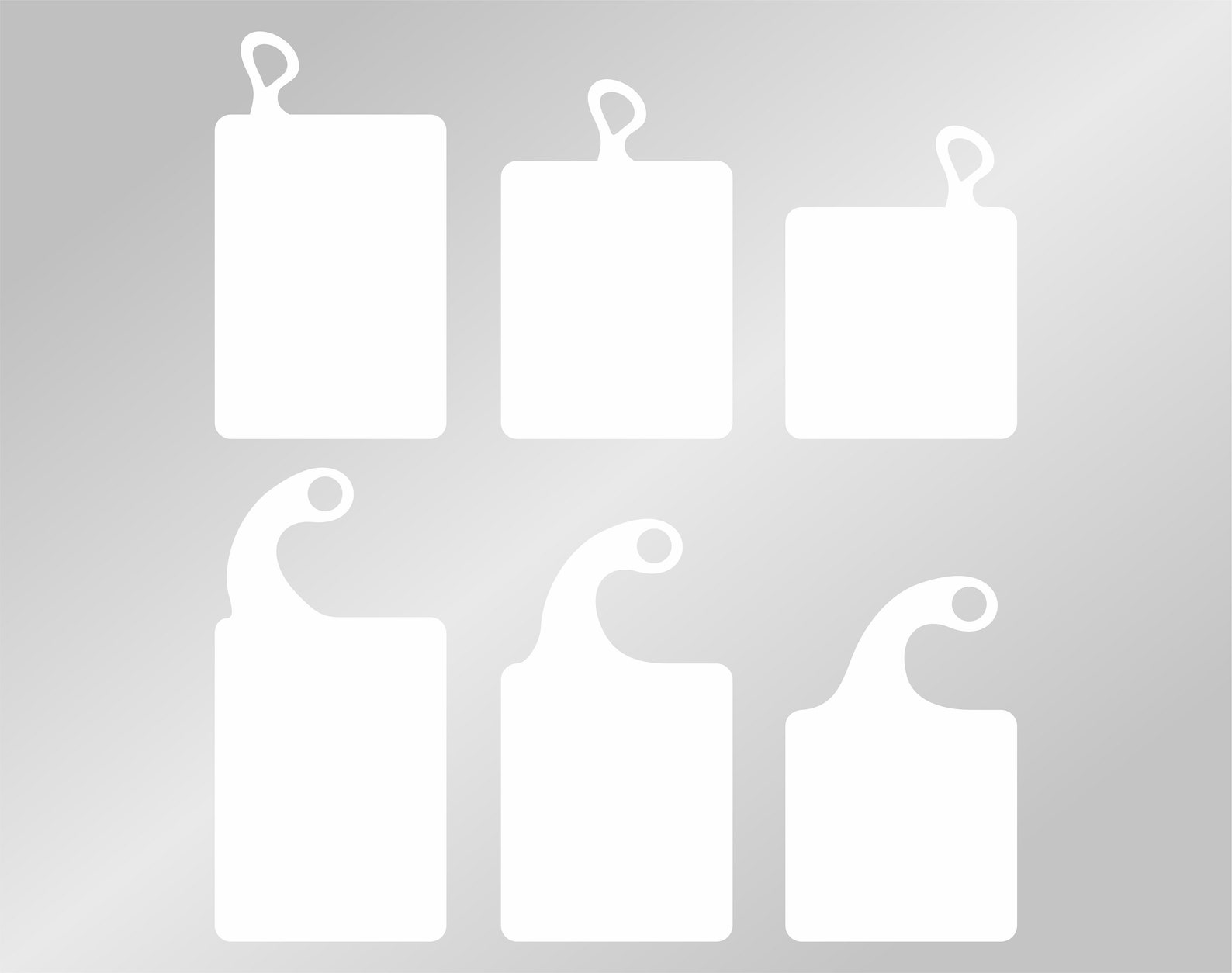 Kitchen Cutting Boards Set SVG 7. Boards for Serving Dishes | Etsy