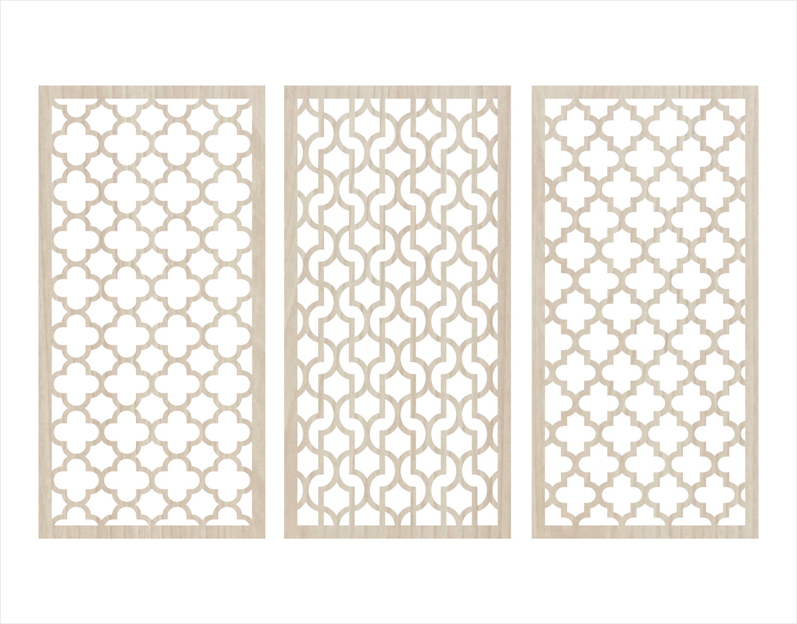 Arabic Panel Templates SVG. Moroccan Style Arabic Room Divider - Etsy