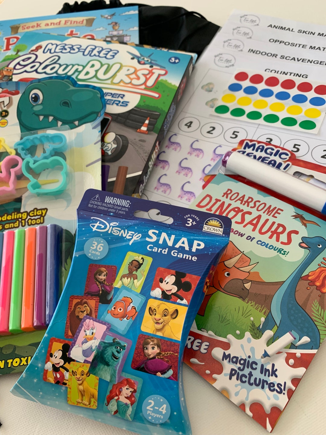 Mini Kids Activity Pack, Children's Activity Bag, Birthday Bag ...