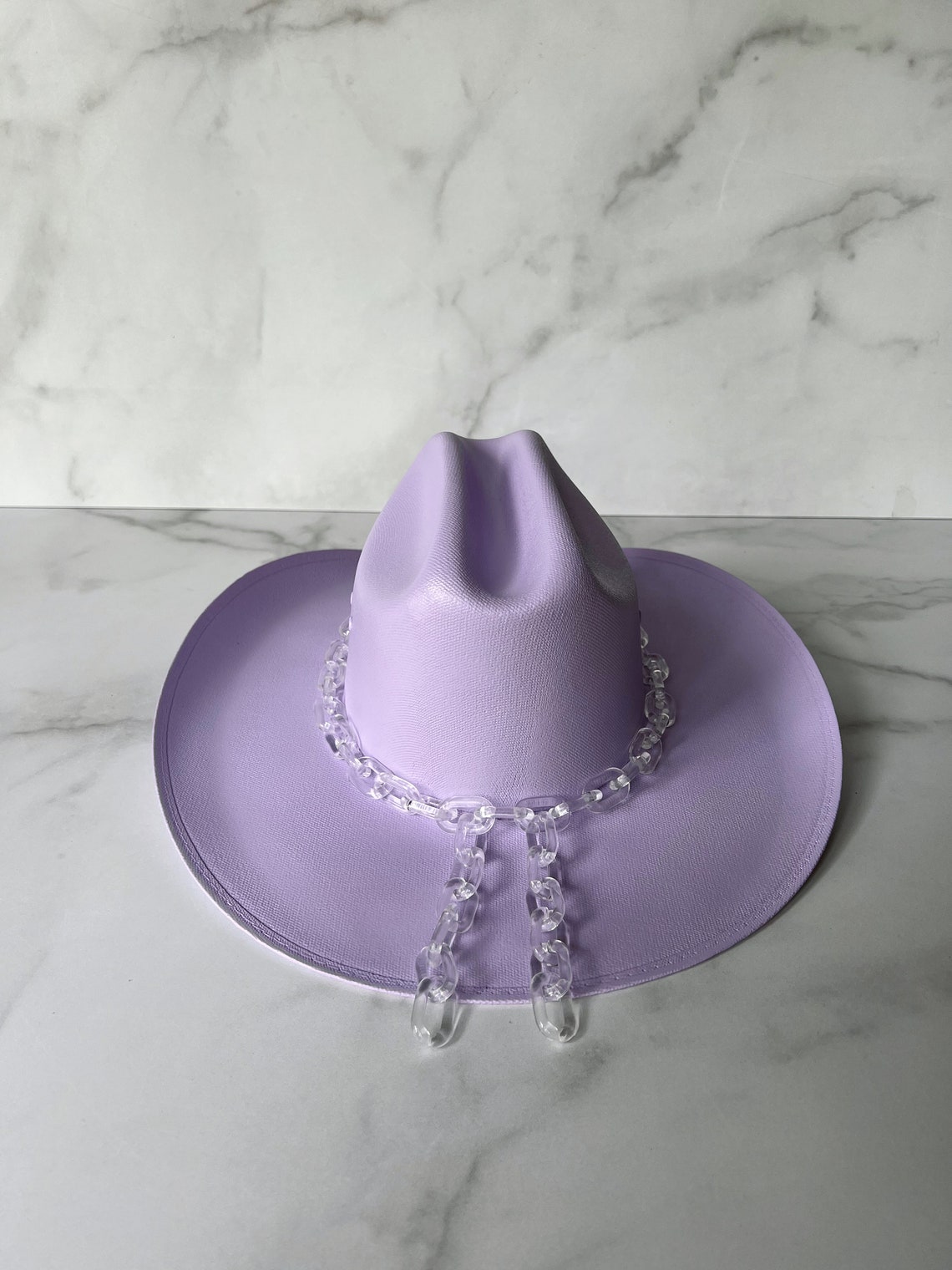 Lavender/purple Cowboy Hat Bachelorette Cowgirl Hat - Etsy