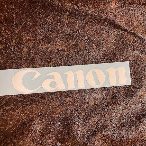 Canon Decal - Etsy