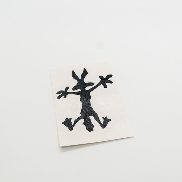 Wile E Coyote Wall Decal - Etsy