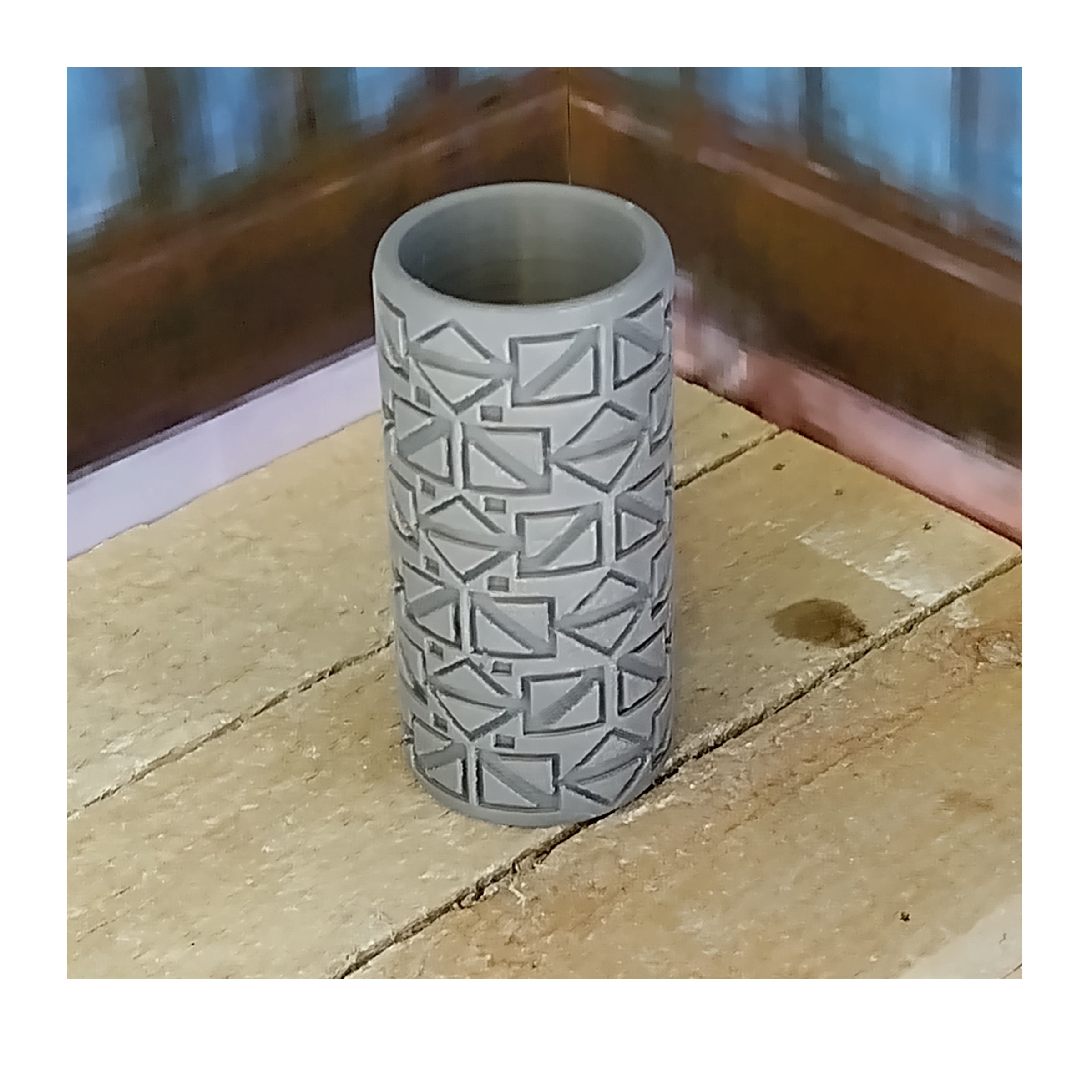 Rotating Triangle Roller, Pottery Roller qty 1, Handmade Pottery Tools ...