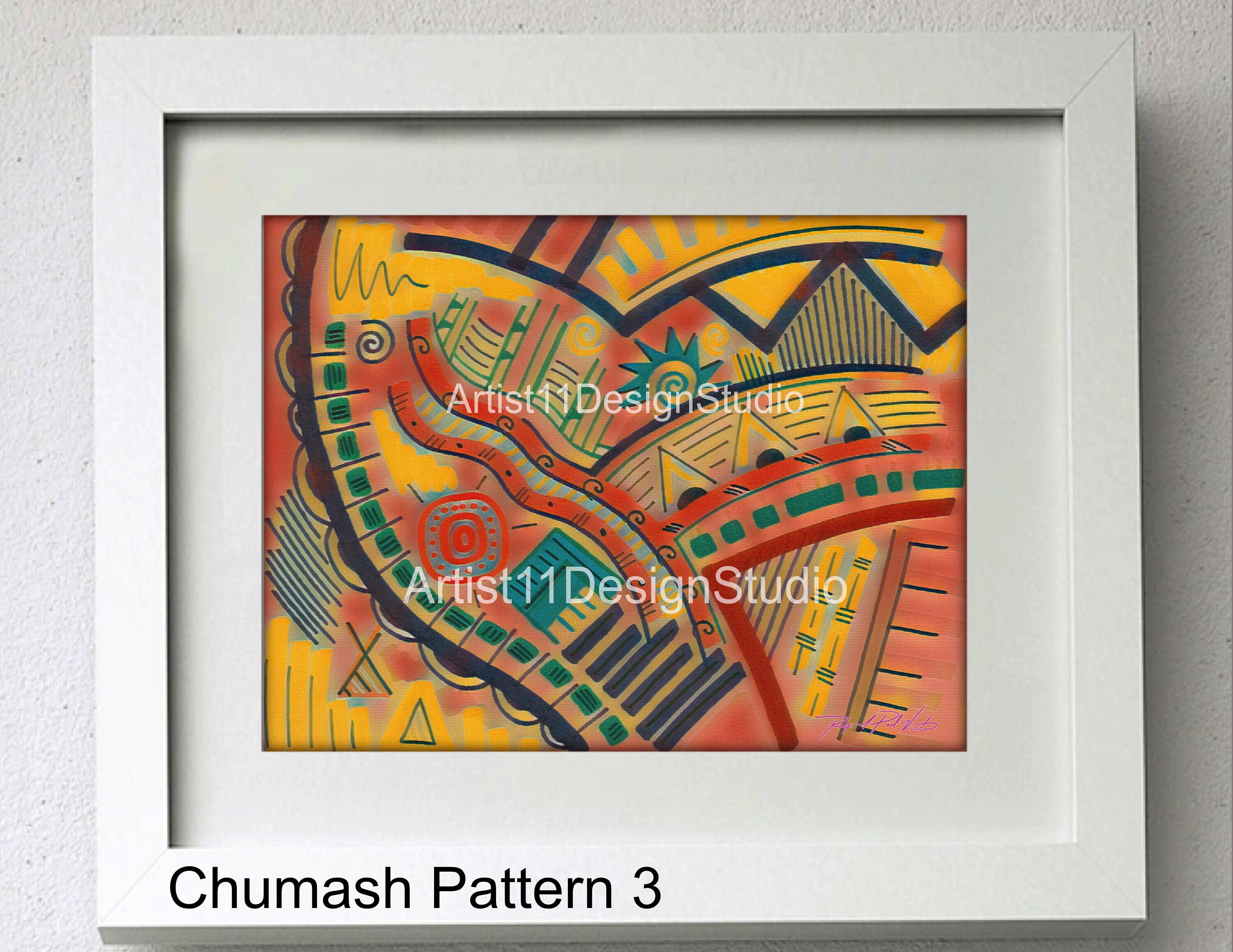 Original Chumash Art Print - Etsy