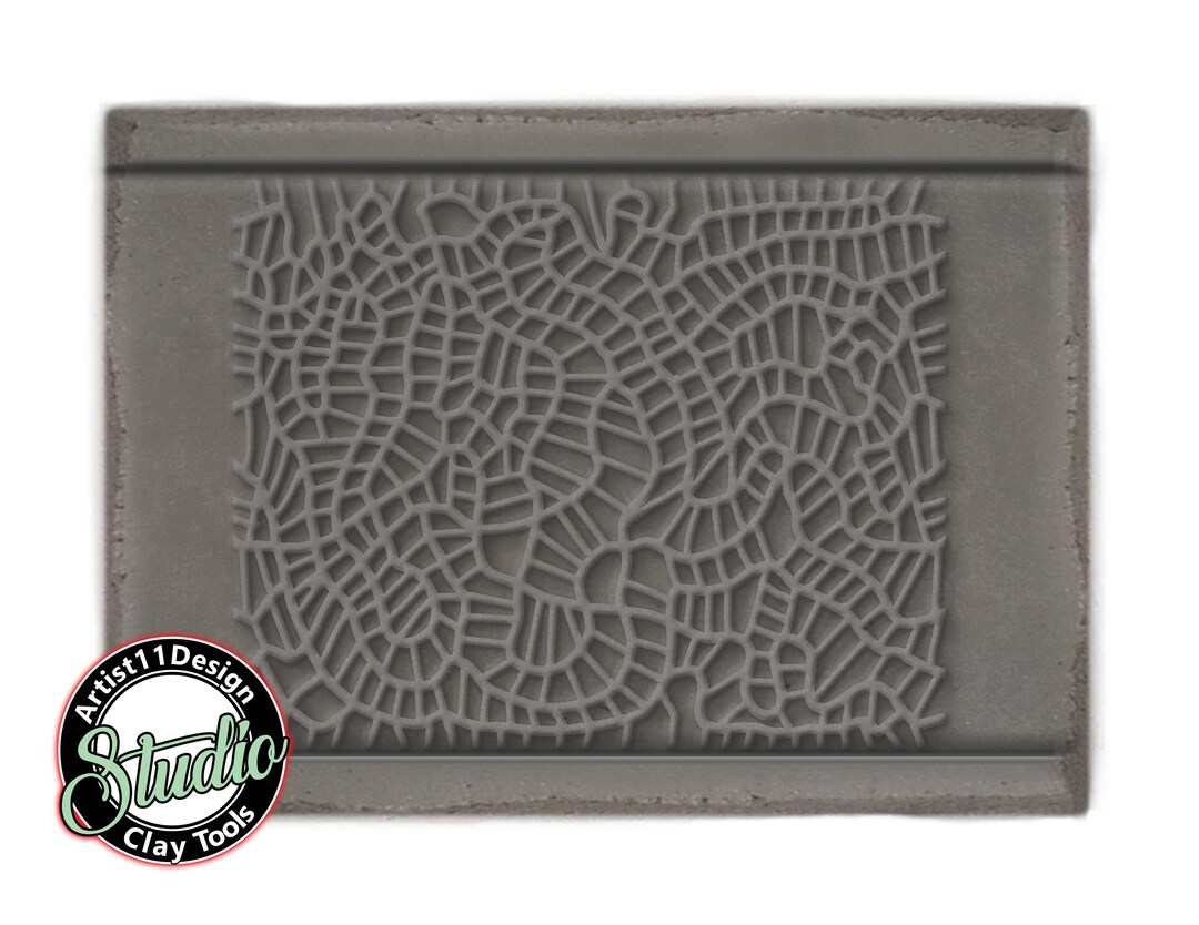 Rock Pathway Roller, Pottery Roller qty 1, Handmade Pottery Tools - Etsy