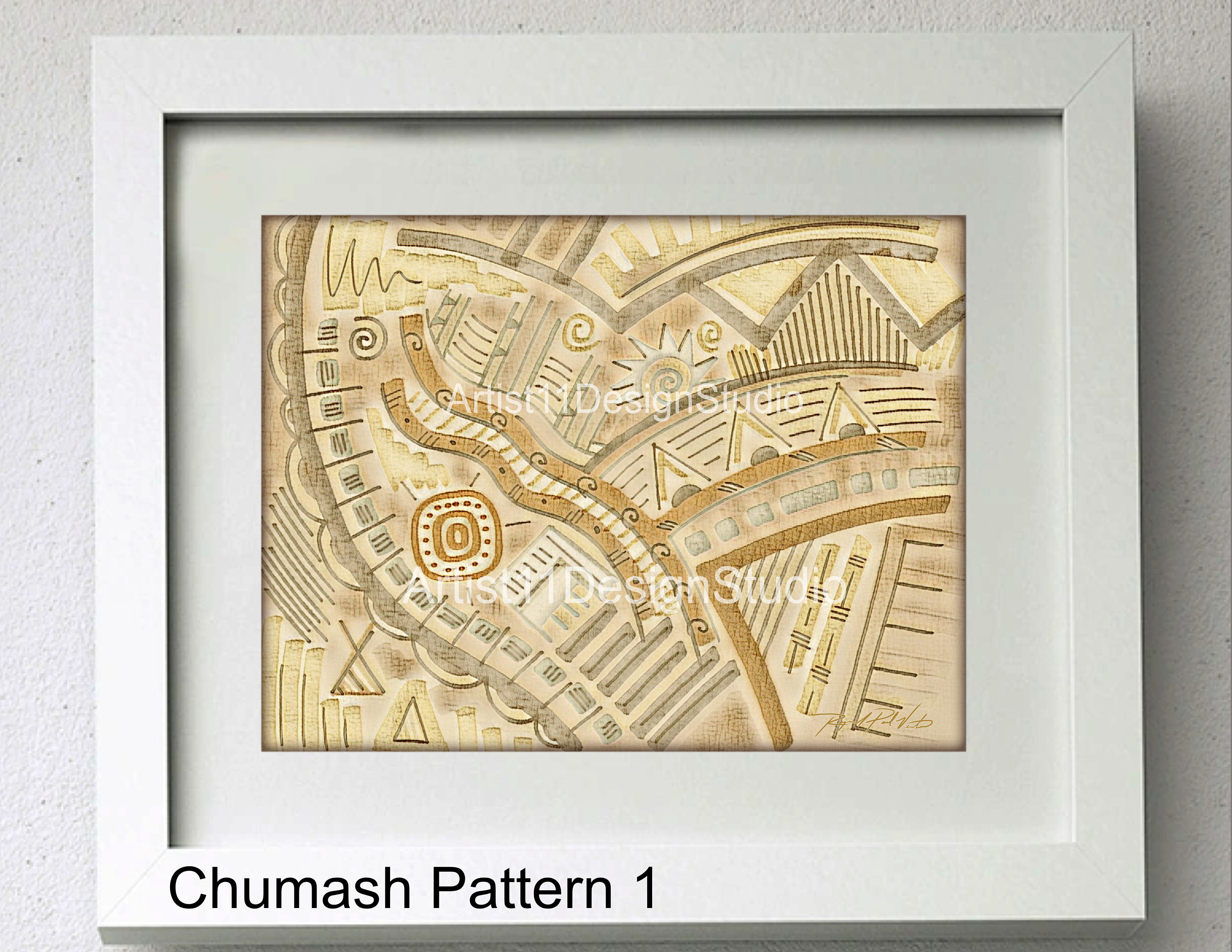 Original Chumash Art Print - Etsy