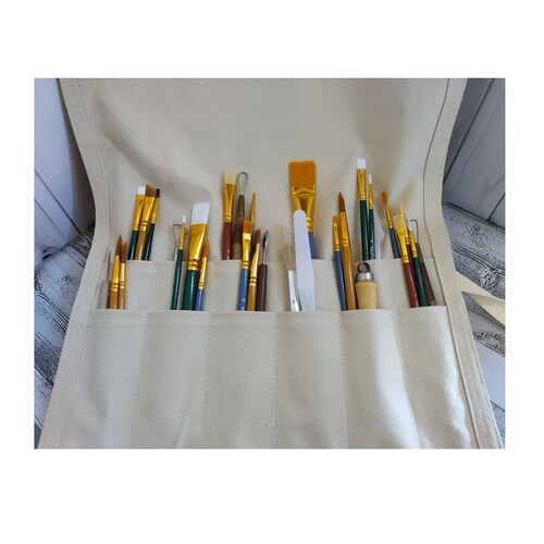 Pottery Tool Bag Paint Brush Tool Bag Crochet Tool Bag - Etsy