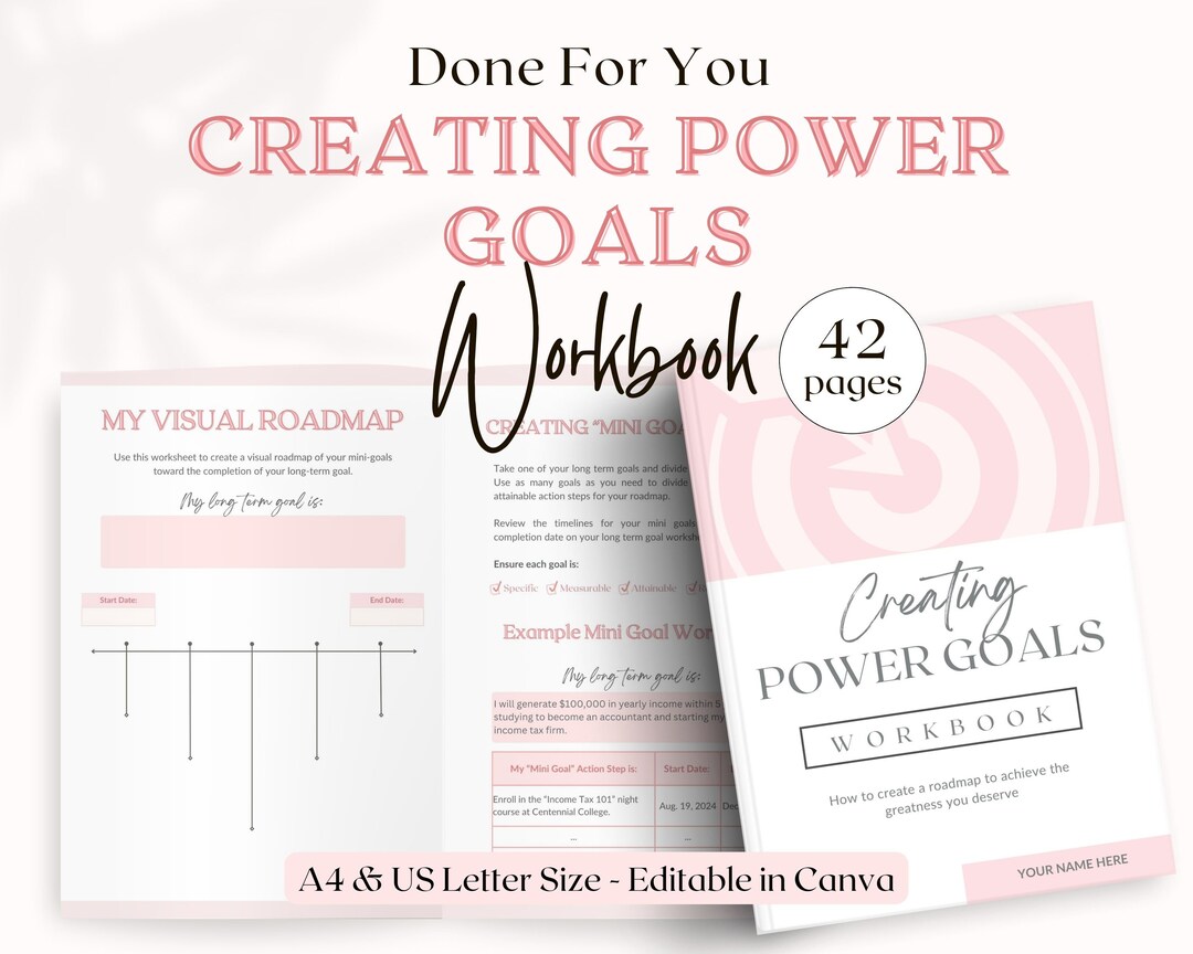 Coaching Workbook - Creating Power Goals | Goal Setting Coaching ...