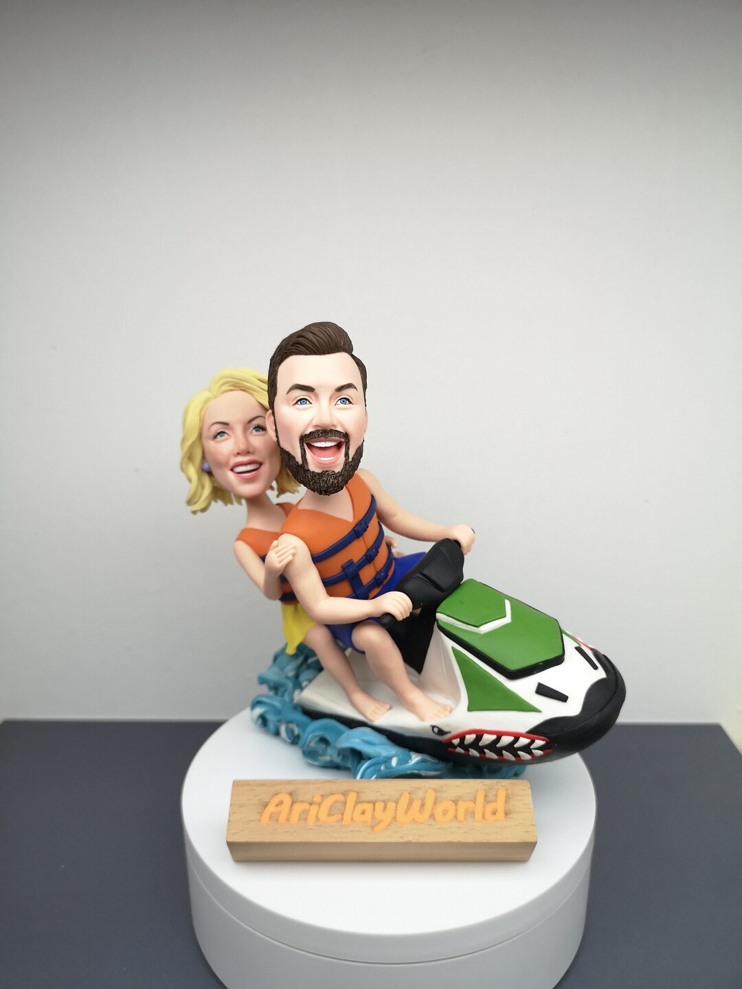Personalized Jet Ski Bobblehead, Jet Ski Lover Gift, Jet Ski Couple ...