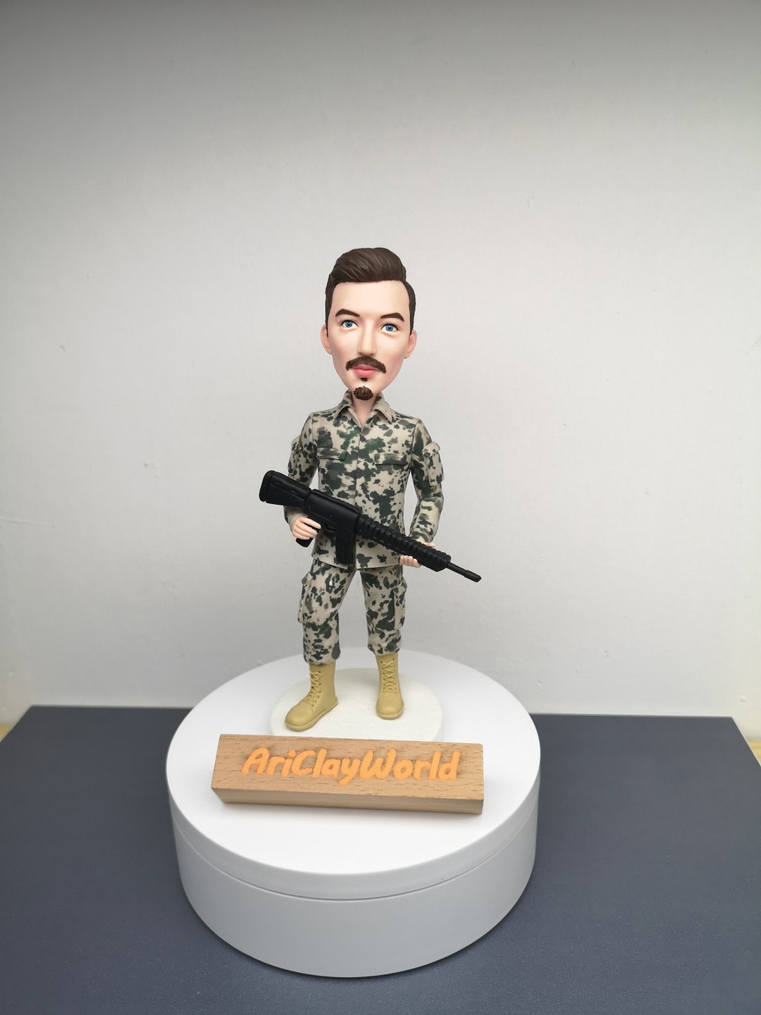 Custom Bobbleheads for Man, Personalized Army Gifts, Unique Military ...