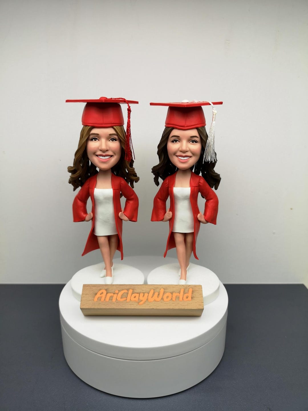 Custom Phd Graduation Bobblehead: Personalized Polymer Clay Gift - Etsy