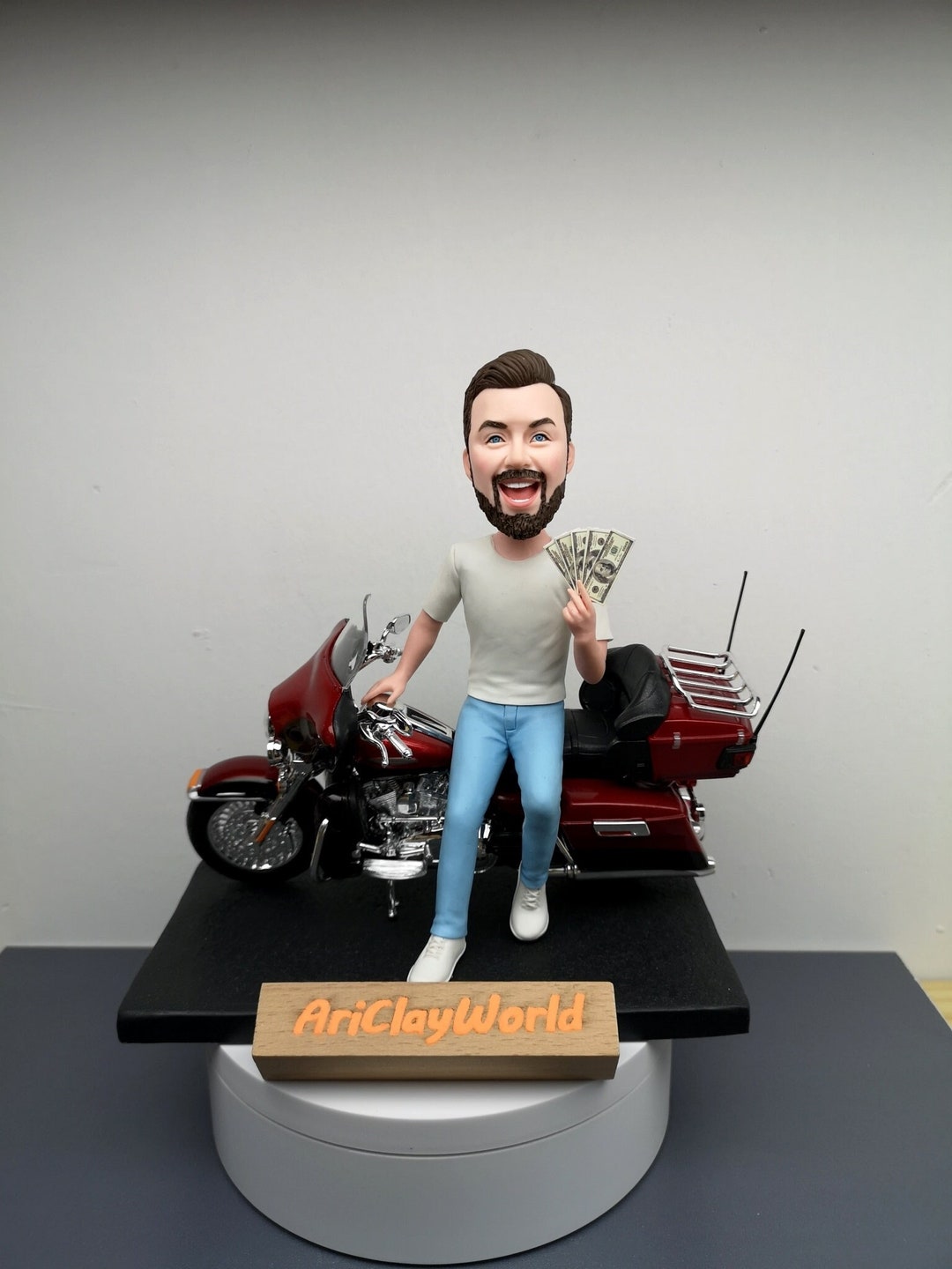 Custom Motocycle Bobblehead, Gift for Motorcycle Riders, Biker Gift for ...