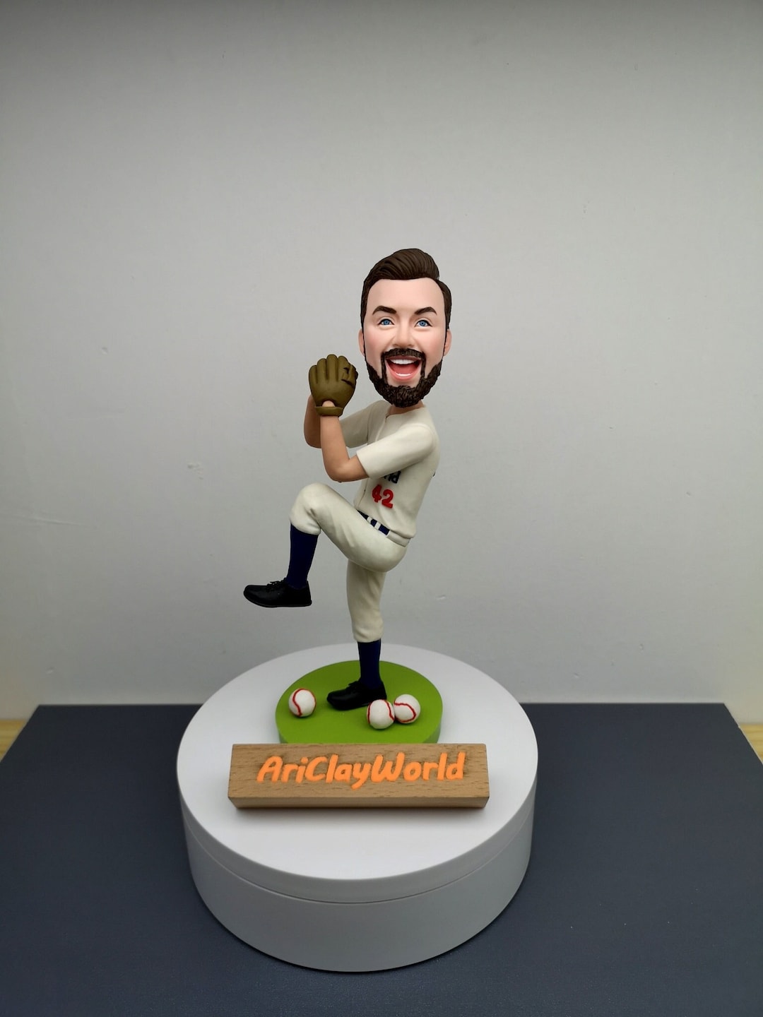 Bobblehead Custom, Baseball Bobblehead, Bobblehead Sports, Gift for ...