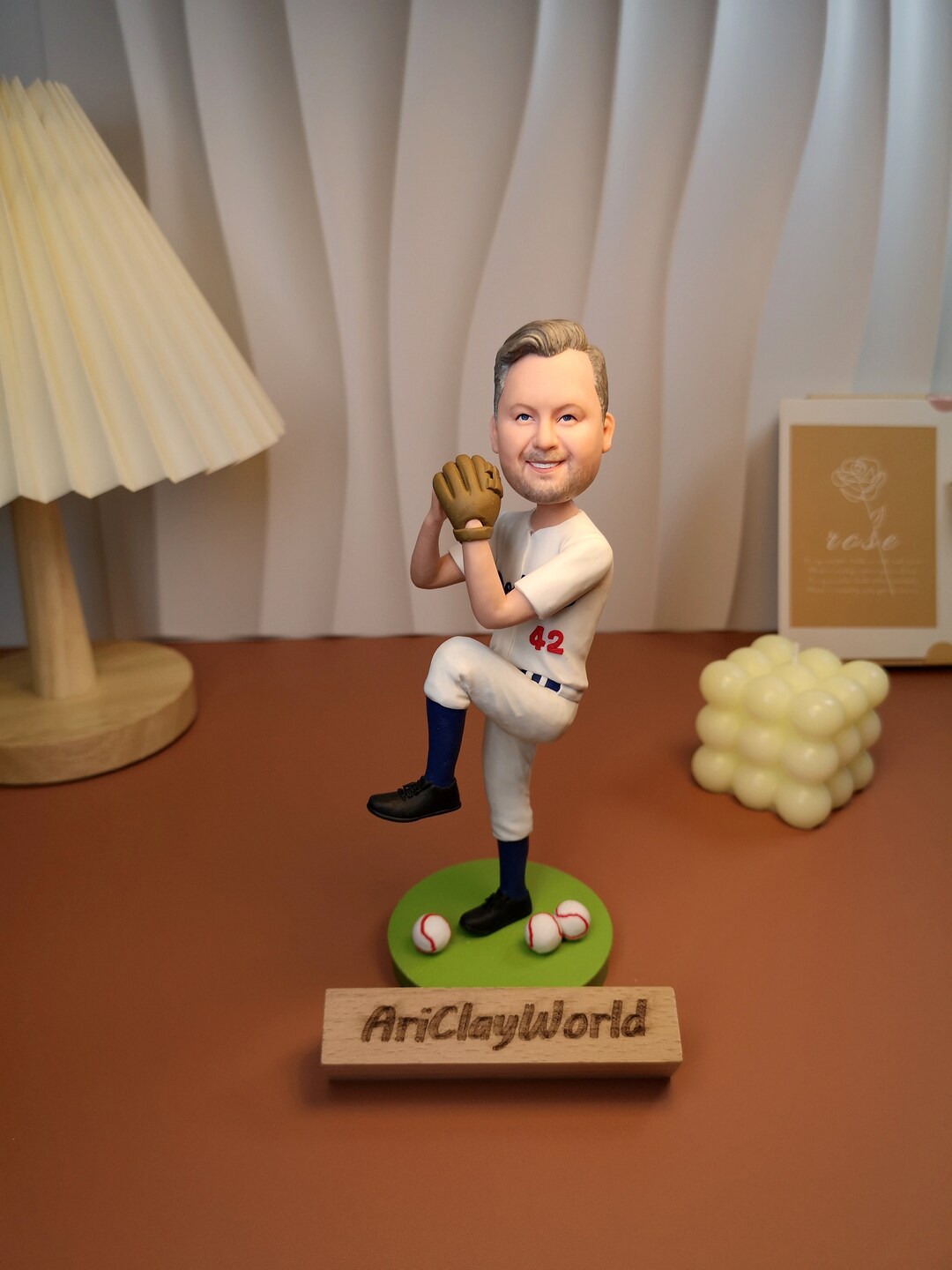 Bobblehead Custom Baseball Bobblehead Bobblehead Sports - Etsy