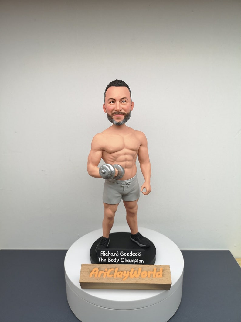 Custom Fitness Coach Bobblehead,gym Teacher Gift,custom Statue From ...