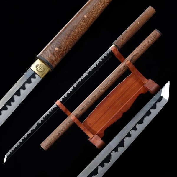 Wooden Katana With Sheath - Etsy