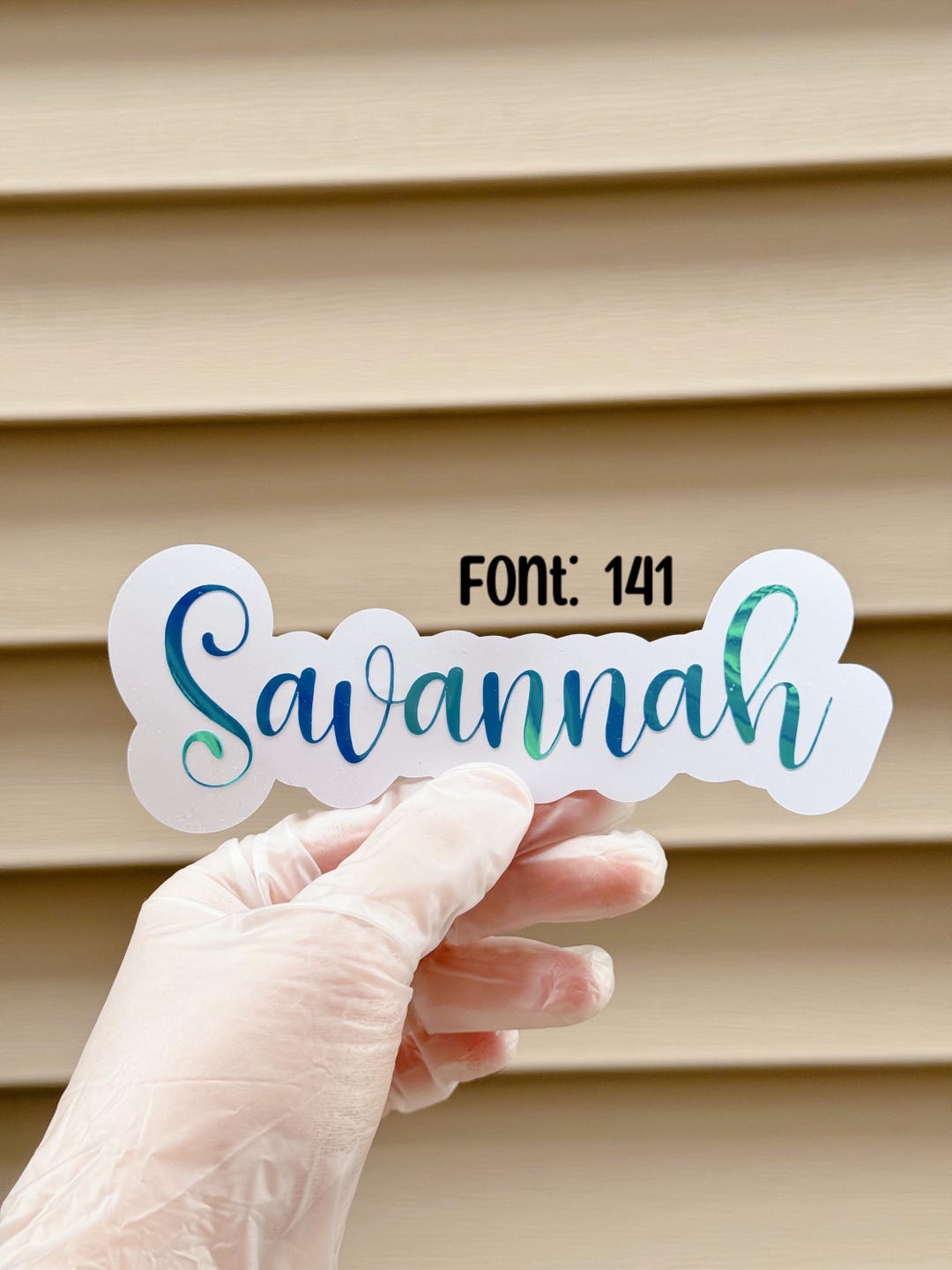 Personalized Vinyl Decals Custom Name Laptop Car Wall Stickers Name ...