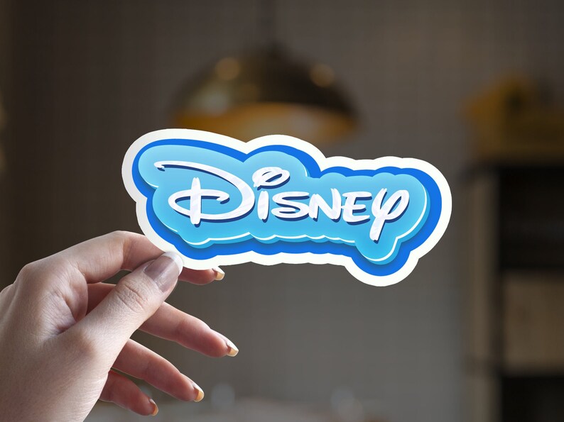 3D Custom Vinyl Stickers Disney FONT Waterproof Glossy - Etsy Canada