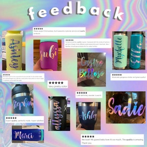 Personalized Vinyl Decals - Custom Name - Laptop - Car - Wall Stickers ...