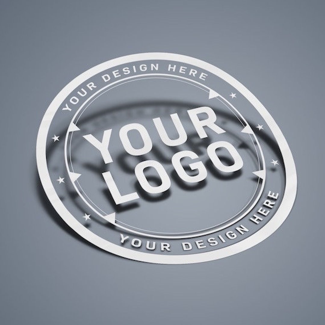 Personalized Logo Decals - Waterproof - Custom Logo - Customized Decals ...